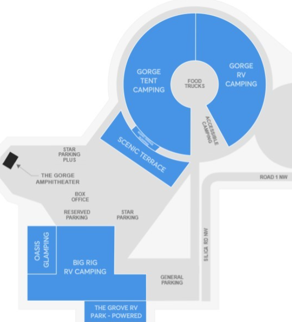 2025 GORGE Camping details